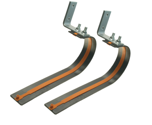 Garage Door Leaf Bumper Spring with Brackets Kit-PAIR – indushardware